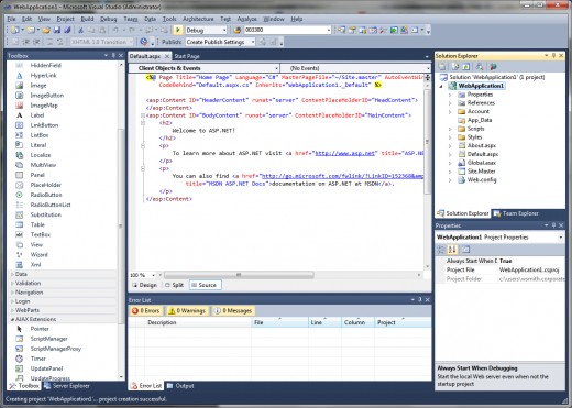 how to build a basic asp.net webpage (1) | Windows Hosting Blog - Seekdotnet.com